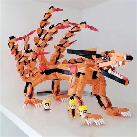 Ninja Bijuu Uzumaki Naruto Kurama Kyuubi Nine Tailed Fox Building