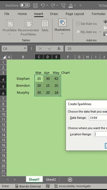 How To Use The Sparklines In Microsoft Excel Right Way Excel Exceltips Sparklines