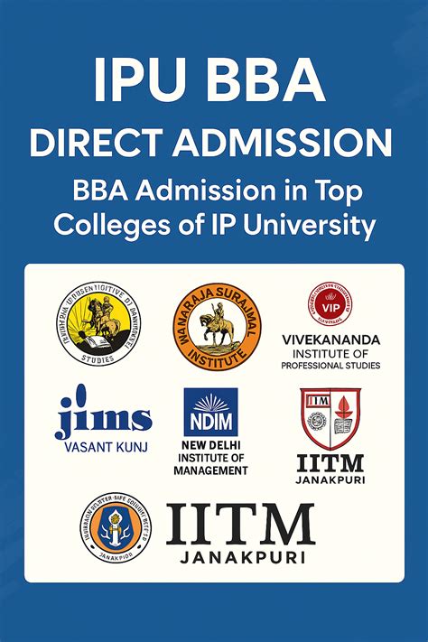 Ipu Admissions 2025 Admission Guidance For Top Colleges And Universities Like Vit Srm Amity