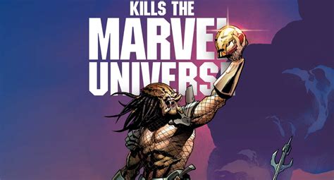 Marvel Announces Predator Kills The Marvel Universe Crossover Series