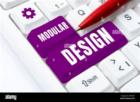Text Caption Presenting Modular Design Business Concept Product Designing To Produce Product By