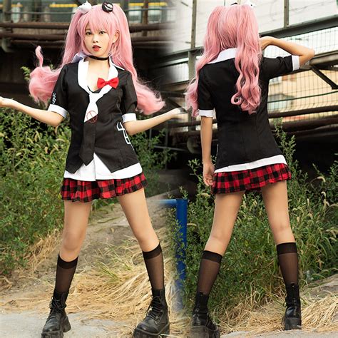 Danganronpa Dangan Ronpa Trigger Happy Havoc Junko Enoshima Cosplay