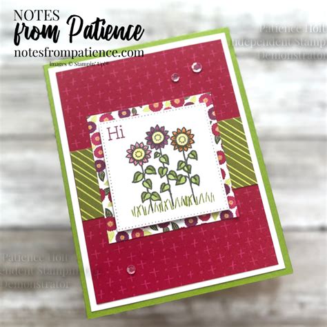 Stampin Up Cutest Cows Lovely Flowers