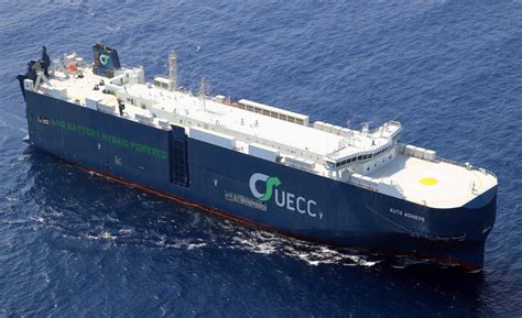 Auto Achieve Is Final Newbuild Lng Battery Hybrid Pctc Named For Uecc