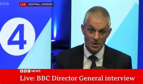 ‘everyone Here Knows Who It Is Moment Tim Davie Confronted Over Bbc