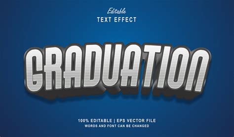 Text Effect Graduation By Navy Graphic On Dribbble