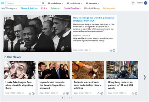 Free Engaging Interactive Assignments For Middle And High School