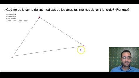 Cuánto es la suma de los ángulos internos de un triángulo YouTube