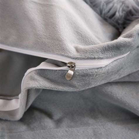 Lot Detail Liferevo Luxury Plush Shaggy Duvet Cover Set 1 Faux Fur