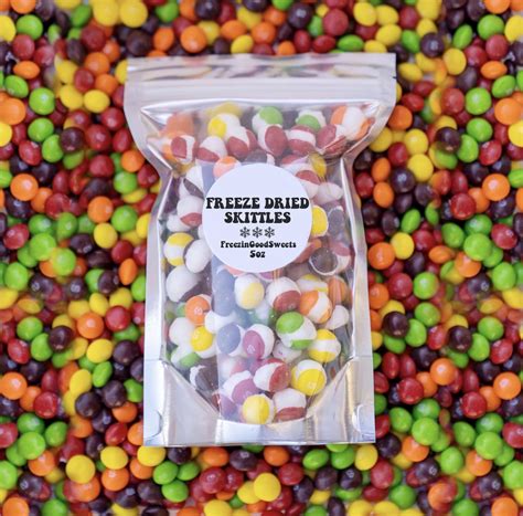 Freeze Dried Sour Skittles Freeze Dried Rainbow Bites Freeze Dried