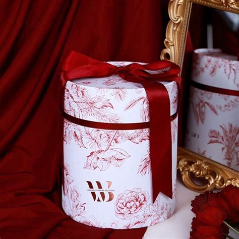 Lattice Custom T Packaging Christmas Sweet Cylinder T Box
