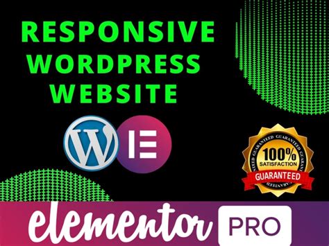 modern wordpress website design using elementor pro upwork