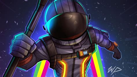 Fortnite Dark Voyager Fan Art Hd Games 4k Wallpapers Images