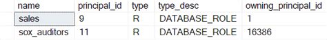 sql server create role