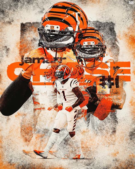 Bengals Jamarr Chase Wallpaper Wallpaper Sun