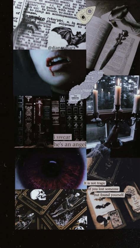 Download Embrace Who You Truly Are With Vampire Aesthetics Wallpaper