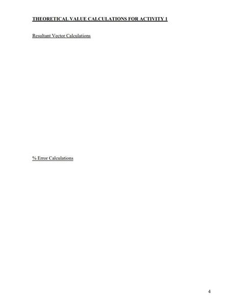 Solved Lab 5 Vector Addition And Static Equilibrium Chegg Com