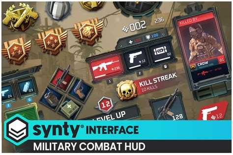 Military Combat Hud Synty Interface Gui Unityhubpro бесплатные ассеты для Unity и