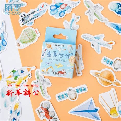 สติ๊กเกอร์ลายการ์ตูนน่ารักสําหรับตกแต่งไดอารี่ Diy Summer7092 Main Th Thaipick