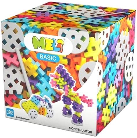Klocki Meli Basic Constructor 100 Sztuk 12822781302 Oficjalne