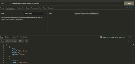 Php Authentication Implementing Access Token Dev Community
