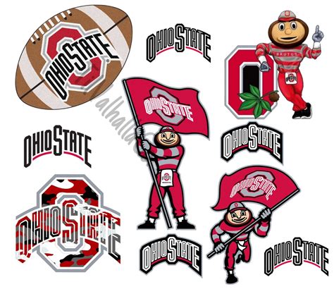Ohio State Buckeyes 20oz Skinny Tumbler Sublimation Png Etsy