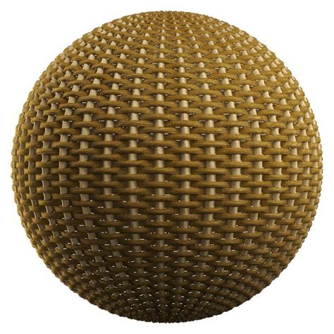Wicker 3d Pbr Texture Interior Design Renderings Texture 3d Assets