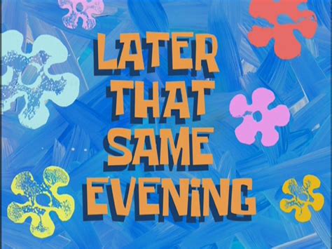 List Of Time Cards Spongebob Time Cards Spongebob First Youtube