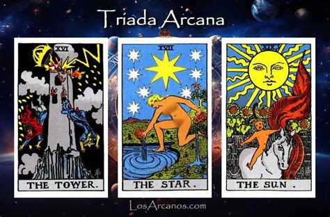 Combinación de Tarot LA TORRE LA ESTRELLA y EL SOL