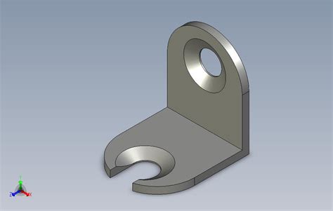 角支架 Inventor 模型图纸免费下载 懒石网