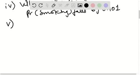 The Variable Smokes Is A Binary Variable Equal To One If A Person
