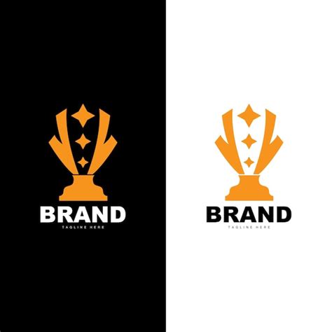 Premium Vector Trophy Logo Illustration Award Winner Template Vector