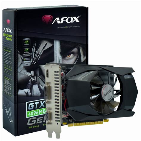 Placa de Video AFOX 4GB GeForce GTX750 GDDR5 - AF750-4096D5H6-V3 ...
