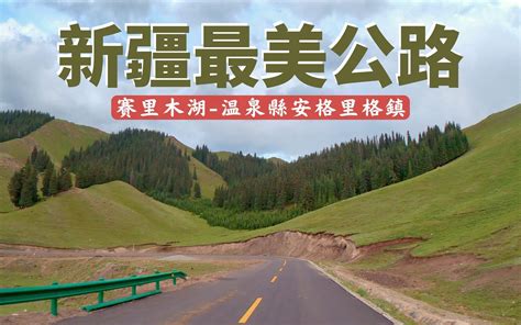 最美新疆公路之 赛里木湖至温泉县安格里格镇，x210、x208｜4k超清风光驾车全程记录 行走中国walkchina 行走中国