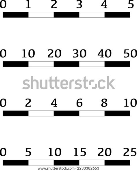 Scale Strip Map Conception Measure Stock Vector Royalty Free 2233382653 Shutterstock