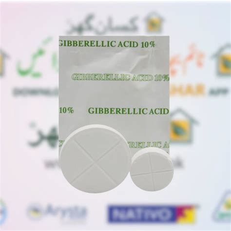 Ga3 Gibberellic Acid Tablet 10percent Growth Promoter Imported Gibrelic