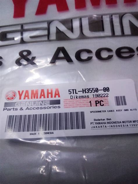 Yamaha Genuine Speedometer Cable Assy Mio Al115 Lazada Ph