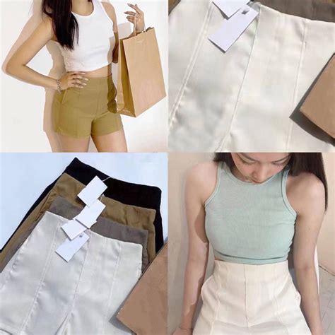 Tie Ribbon High Waist Short 7a0023