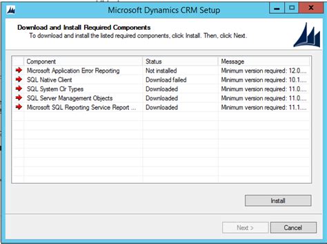 Microsoft Dynamics CRM 2016 Setup Failure On SQL Native Client Stack