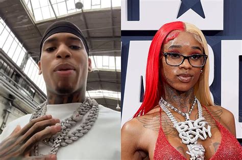 Nle Choppa Defends Sexyy Red After People Throw Things At Her