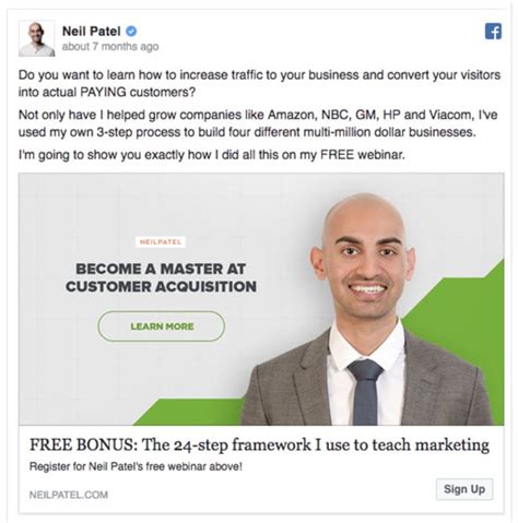 7 Examples Of Effective Facebook Lead Ads