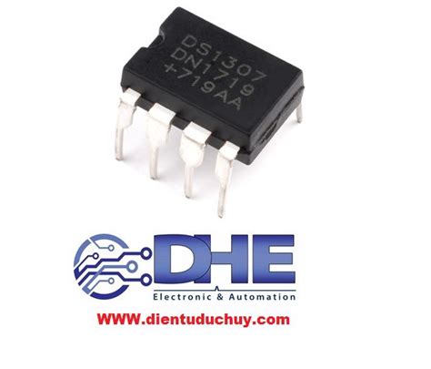 ic ds1307 thỜi gian thỰc rtc dip 8 giao tiẾp i2c chẤt lƯỢng tỐt