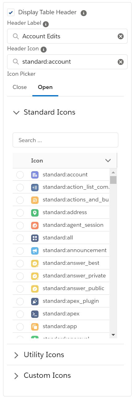 Icon Picker For Flow Screens And Custom Property Editors UnofficialSF