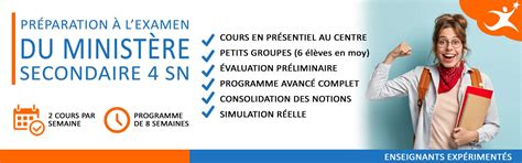 Préparation à lexamen du ministère Sec 4 Math SN