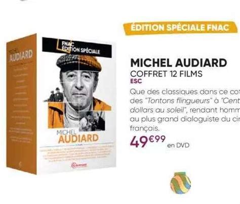 Promo Michel Audiard Coffret Films Esc Chez Fnac ICatalogue Fr