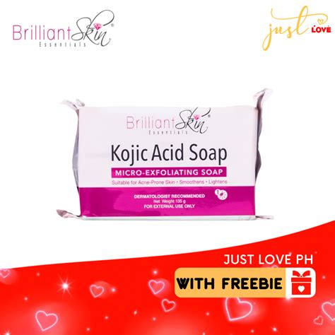 Brilliant Skin Kojic Acid Soap 135g Shopee Philippines