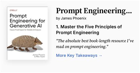 Prompt Engineering For Generative AI Resumen Quotes FAQ Audio