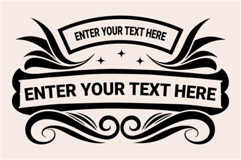 Elegant Scroll Frame With Ribbon Banner Graphic By Nurearth · Creative