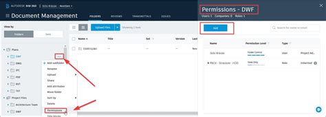项目的新成员无法在 BIM 360 Document Management ACC Docs 中看到一个或多个文件 文件夹