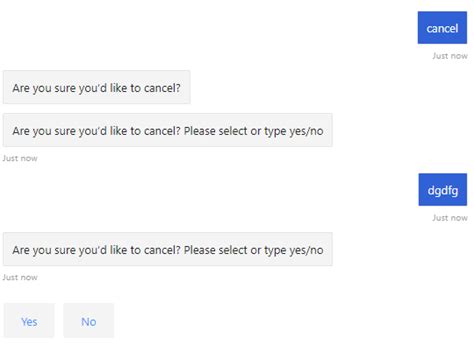 C Bot Framework Prompt And Retry Prompt Messages Appear At The Same Time Stack Overflow